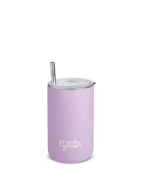 Frank Green Iced Coffee Cup With Straw - Lilac Haze – Husk Him Her