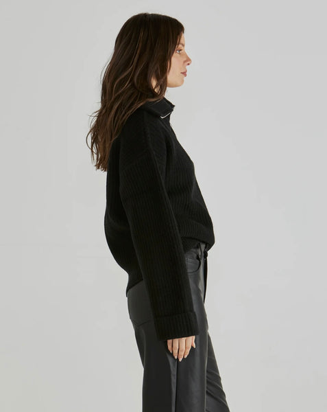 Sass Bennett Knit - Black – Husk Him Her