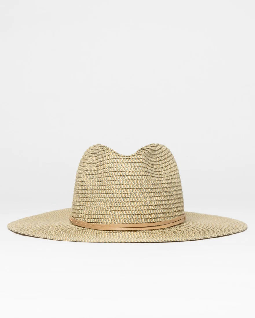 Rusty Gisele Straw Hat - Copper/Green Tea – Husk Him Her